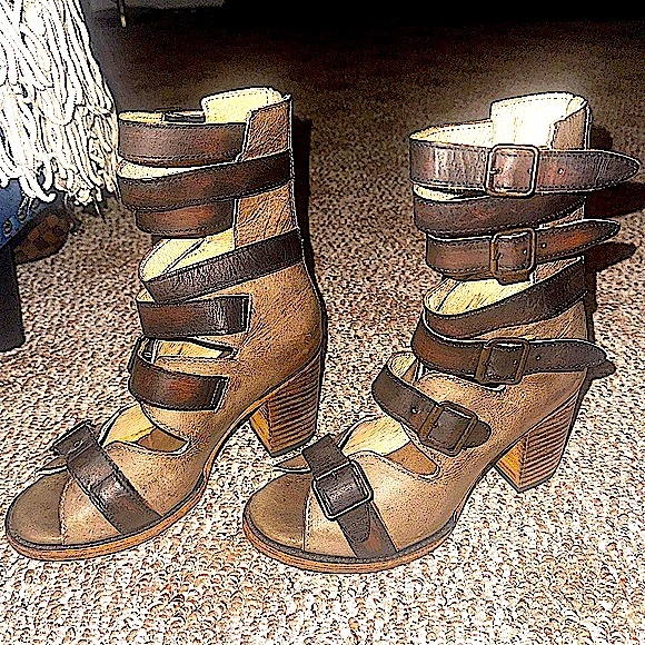 Freebird by Steven | Shoes | Freebird Stone Bond Gladiator Sandalsdiscontinued Color | Poshmark